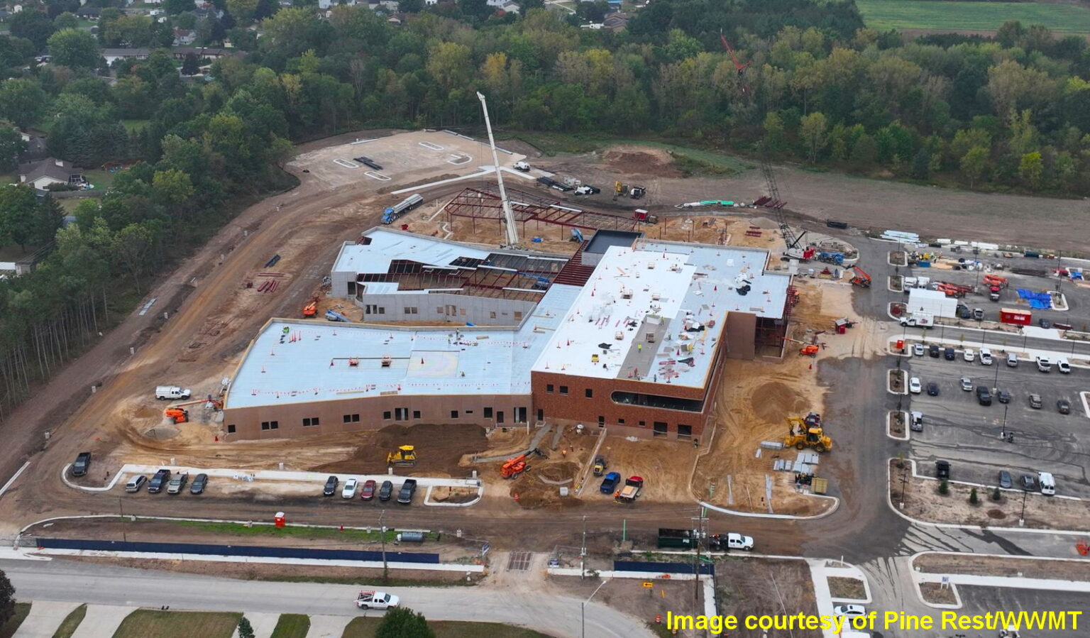 Construction Site Tour: Pine Rest Pediatric Center of Behavioral Health (PCBH)